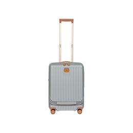 Bric'S BRIC`s Capri - 4-Rollen-Kabinentrolley mit Vortasche 55 cm (silver) in silver | Gr.: onesize