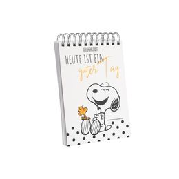100 Blatt The Peanuts Notizblock Snoopy - Heute ist ein guter Tag in Mehrfarbig | Gr.: onesize