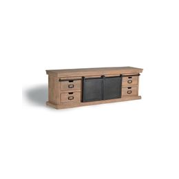Giner y Colomer TV-Schrank aus Holz in Brown | Gr.: onesize