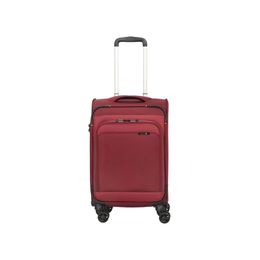 d&n D&N Travel Line 9504 - 4-Rollen-Kabinentrolley S 55 cm (dark red) in dark red | Gr.: onesize