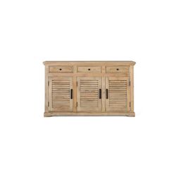 Giner y Colomer Robustes Sideboard aus massivem Mangoholz mit authentischer Sch&ouml;nheit in Brown | Gr.: onesize