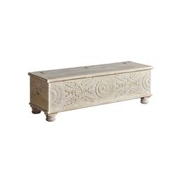 Giner y Colomer Truhe aus Mangoholz in White | Gr.: onesize