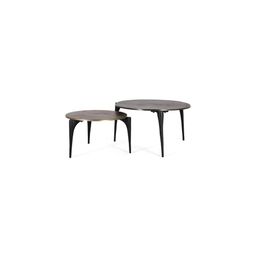 Giner y Colomer 2-tgl Set: Eleganten Tischen aus Aluminium | Gr.: onesize