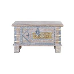 Giner y Colomer Truhe aus Mangoholz in Gold | Gr.: onesize