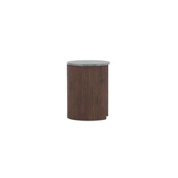 ebuy24 Beistelltisch Bristol Mocca 40 x 40 cm | Gr.: onesize