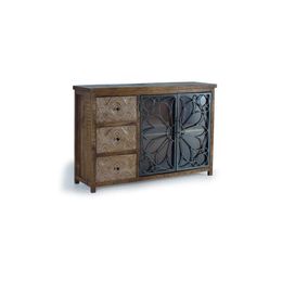 Giner y Colomer Sideboard aus gealtertem braunem Mangoholz in Brown | Gr.: onesize