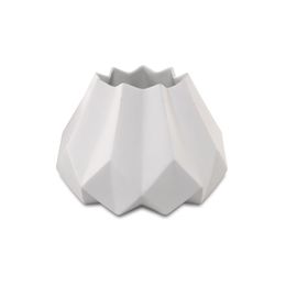 Goebel Vase Polygono Star 19 cm in wei&szlig; | Gr.: onesize
