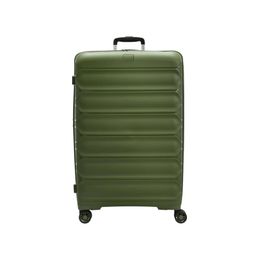d&n D&N Travel Line 4700+ - 4-Rollen-Trolley L 78 cm erw. (schwarz) in olive green | Gr.: onesize