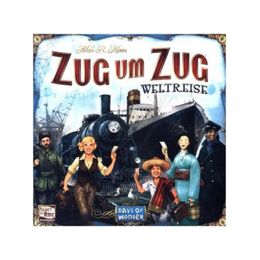 Asmodee Spiel - Zug um Zug, Weltreise (Spiel) | Gr.: onesize