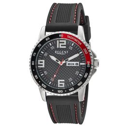 Regent Uhren Regent F-1650 Herrenuhr 10 Bar Schwarz | Gr.: onesize