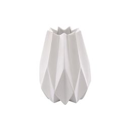 Goebel Vase Polygono Star 21,5 cm in wei&szlig; | Gr.: onesize