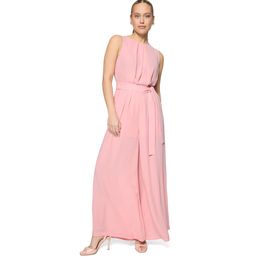 Overall Zero "Damen ohne Arm", Damen, Gr. 40, Normalgr&ouml;&szlig;en, bridal rose, Cr&ecirc;pe, Obermaterial: 100% Polyester, unifarben, loose fit, Rundhals, Overalls Overall, Material.