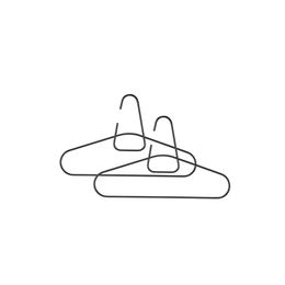 Zone Denmark B&uuml;gel A-hanger in Black | Gr.: onesize