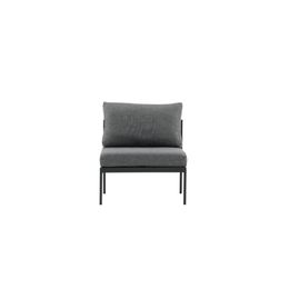 ebuy24 Gartensofa Copacabana Schwarz 70 x 74 cm | Gr.: onesize