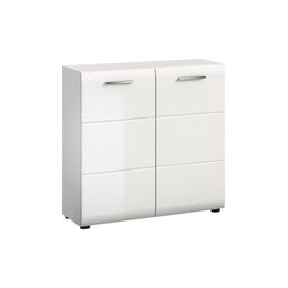 ebuy24 Sideboard Ice Wei&szlig; 80 x 34 cm | Gr.: onesize
