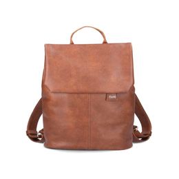Zwei Mademoiselle MR8 - Rucksack 29 cm (cord-mocca) in cognac | Gr.: onesize