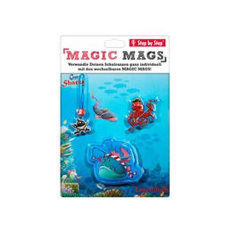 Step By Step Ranzen-Zubeh&ouml;r-Set MAGIC MAGS in Capt'n Sharky, Leuchtfisch | Gr.: onesize
