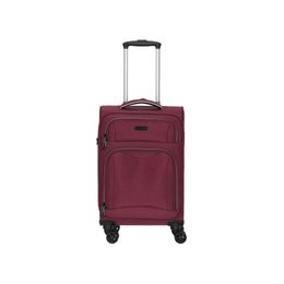 d&n D&N Travel Line 9204 - 4-Rollen-Kabinentrolley S 55 cm (schwarz) in lila | Gr.: onesize