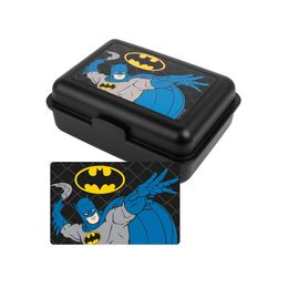 DC Comics Batman Brotdose mit Trennwand - Logo in schwarz | Gr.: onesize