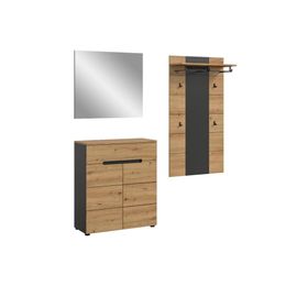 ebuy24 Garderobenm&ouml;bel Canu Eiche 175 x 37 cm | Gr.: onesize