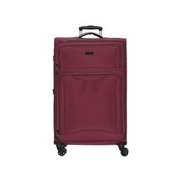 d&n D&N Travel Line 9204 - 4-Rollen-Trolley L 76 cm (schwarz) in lila | Gr.: onesize
