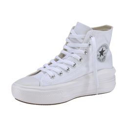 Sneaker Converse "CHUCK TAYLOR ALL STAR MOVE PLATFORM", Damen, Gr. 42, wei&szlig;, Textil, Schuhe Sneaker