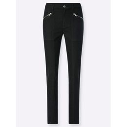 Heine Jeans in schwarz | Gr.: 40