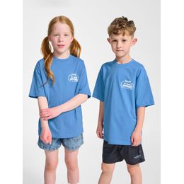 Hummel T-Shirt Hmljr Loose Kinder in LICHEN BLUE | Gr.: 146/152