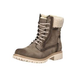 Tom Tailor Stiefelette in Taupe | Gr.: 40