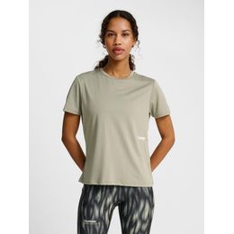 Hummel T-Shirt Hmlpulse Damen in SEAGRASS | Gr.: L