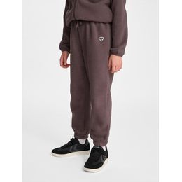 Hummel Verstellbare Taille Hose Hmljr Fleece Jungen in PEPPERCORN | Gr.: 116