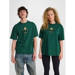 Hummel T-Shirt Hmlloose Erwachsene in DARK GREEN | Gr.: XS