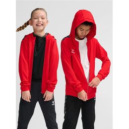 Hummel Rei&szlig;verschluss Jacke Hmlauthentic Kinder in TRUE RED | Gr.: 128