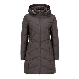 Betty Barclay Outdoorjacke mit abnehmbarer Kapuze in Dunkelbraun | Gr.: 46