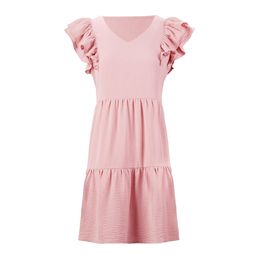 Imily Bela Kleid Damen Gr&ouml;&szlig;e 36 rosa Winterkleid