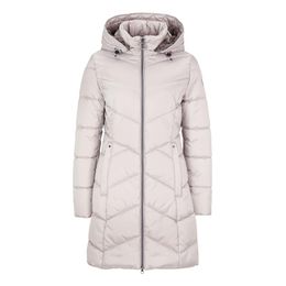 Betty Barclay Outdoorjacke mit abnehmbarer Kapuze in Silver Cloud | Gr.: 42