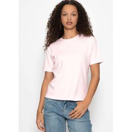 SASSYCLASSY Rundhals T-Shirt in Rosa | Gr.: L