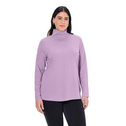 Ulla Popken Shirt in lavendel | Gr.: 54-56