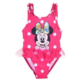Disney Minnie Mouse Badeanzug M&auml;dchen Baby in Pink | Gr.: 86