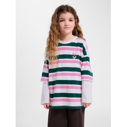 Hummel T-Shirt Hmljr Silly Kinder in FOREST BIOME | Gr.: 134/140