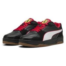 Sneaker Puma "Scuderia Ferrari RBD Break Low Sneakers Erwachsene", Damen, Gr. 39, wei&szlig; (schwarz, wei&szlig;), Obermaterial: Synthetik, Kuhleder, Textil. Futter: Textil. Innensohle: Textil. Laufsohle: Gummi, Schuhe Sneaker