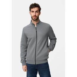 Camel Active Sweatjacke mit seitlichen Taschen in Sturmblau | Gr.: XXL