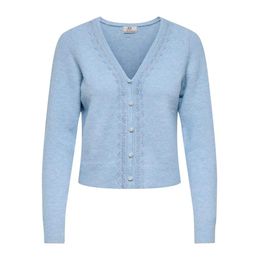 Jacqueline de Yong JDY Strickjacke in Cashmere Blue | Gr.: XL