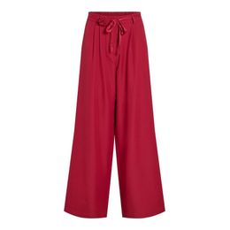 Vila Wide Leg Hose in Jester Red | Gr.: 42