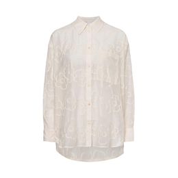 Y.A.S Bluse YASFlorina in beige | Gr.: 36