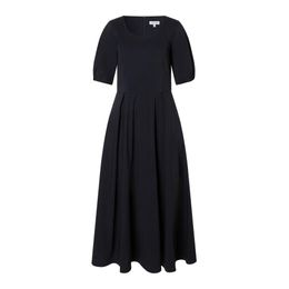 More & More More & More feminines Baumwollmix- Maxikleid in black | Gr.: 38