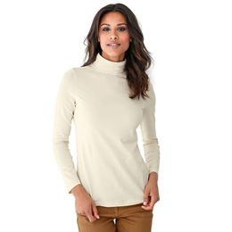 Heine Rollkragen-Shirt in ecru | Gr.: 46
