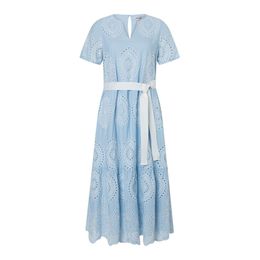 More & More More & More feminines Maxikleid, Volant in colour contrast lace | Gr.: 38