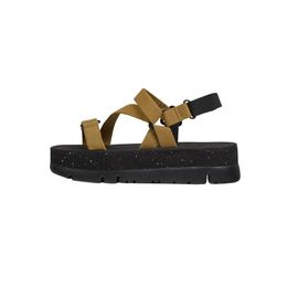 Camper Sandalen " Oruga Up " in Mittelbraun / Schwarz | Gr.: 35