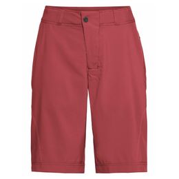 Vaude Wandershorts Wo Ledro Shorts in Rot | Gr.: 38